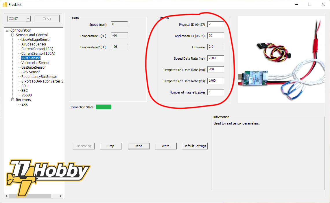 FrSky sensors and Spirit Systems heli flybarless units – MAK Corner