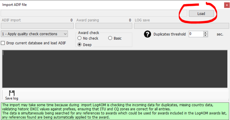 Setting up MariaDB / MySQL as QSO log storage in Log4OM – MAK Corner